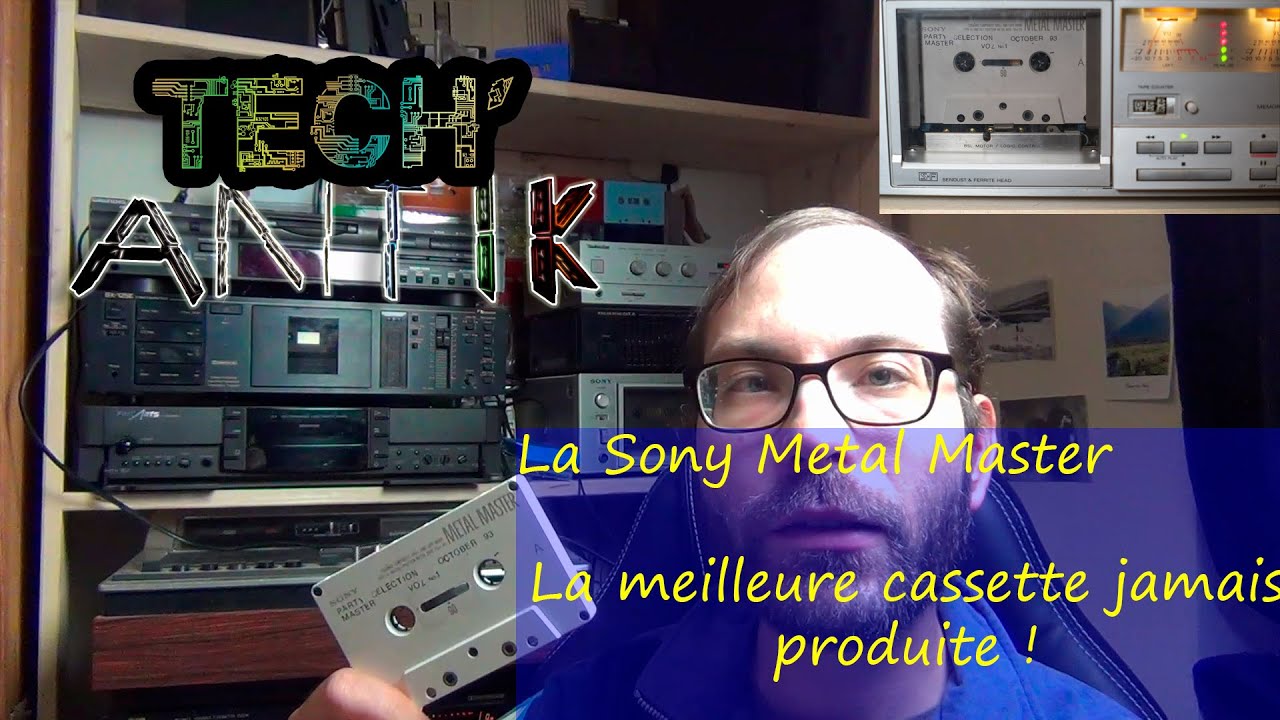 La meilleure cassette jamais produite, la sony metal master - YouTube