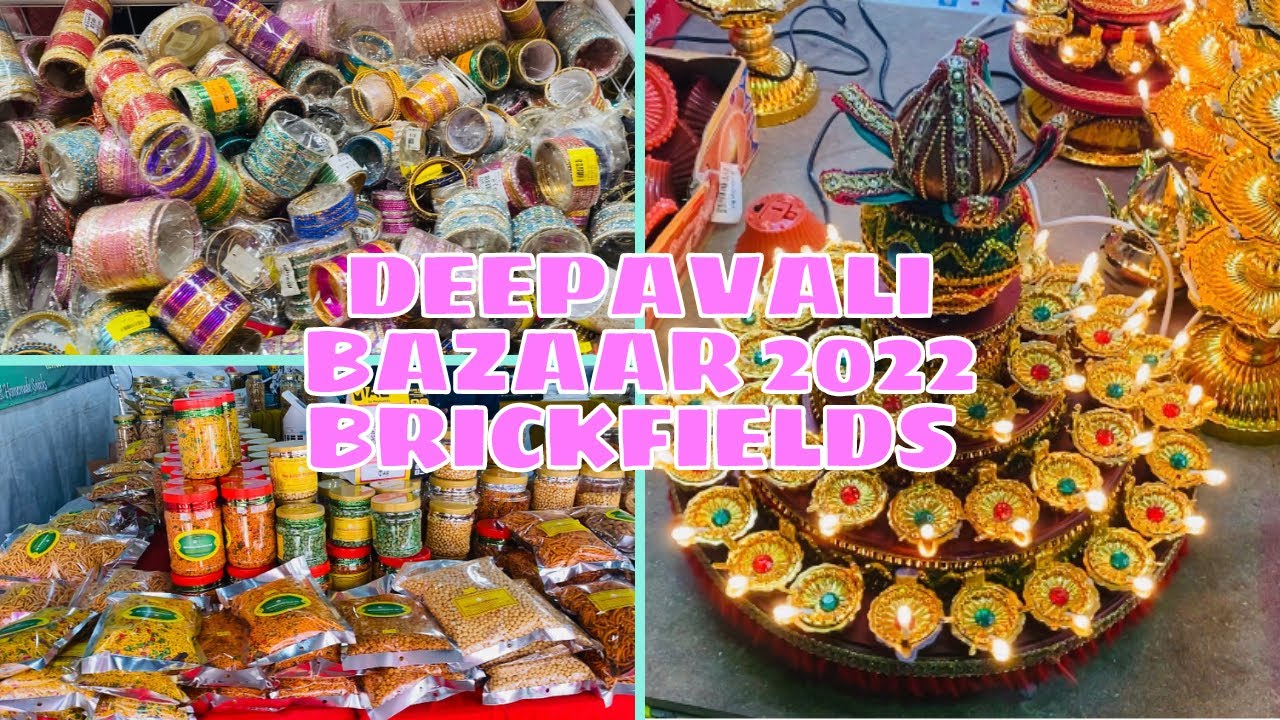 Deepavali Bazaar 2022 Walkabout @ Little India Brickfields, Malaysia ...