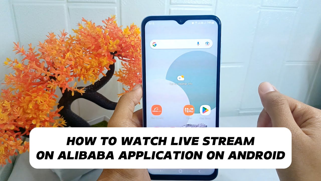 How To Watch Live Stream On Alibaba App - YouTube