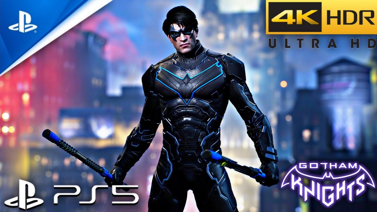 Gotham Knights - Nightwing Perfect Takedowns & Combat (4K) - YouTube
