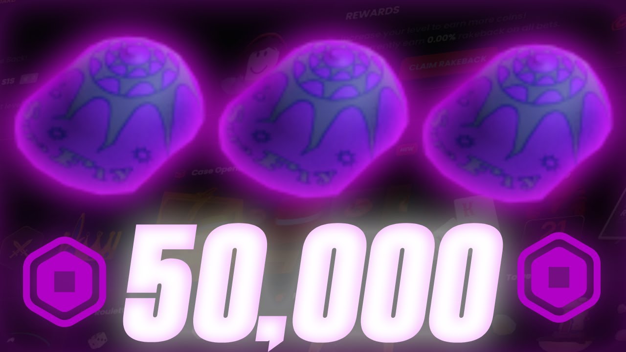 SUPA DUAP FLY CAP, 50,000 ROBUX (RBLXCASE) - YouTube