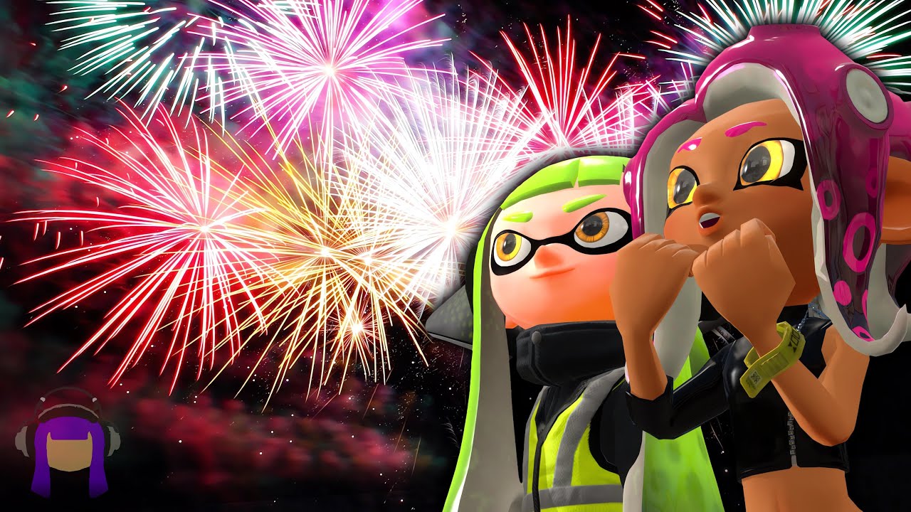Splatoon Animation: Fireworks Festival - YouTube