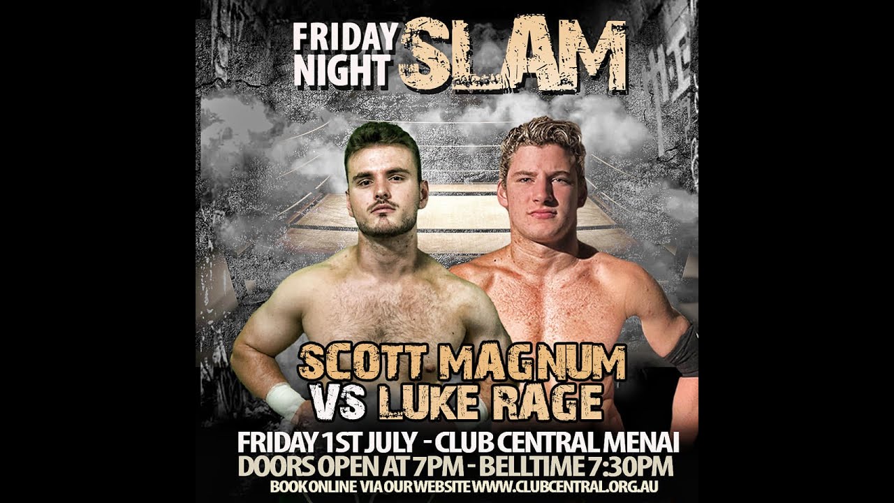 Scott Magnum Vs Luke Rage AWE Friday Night Slam - YouTube