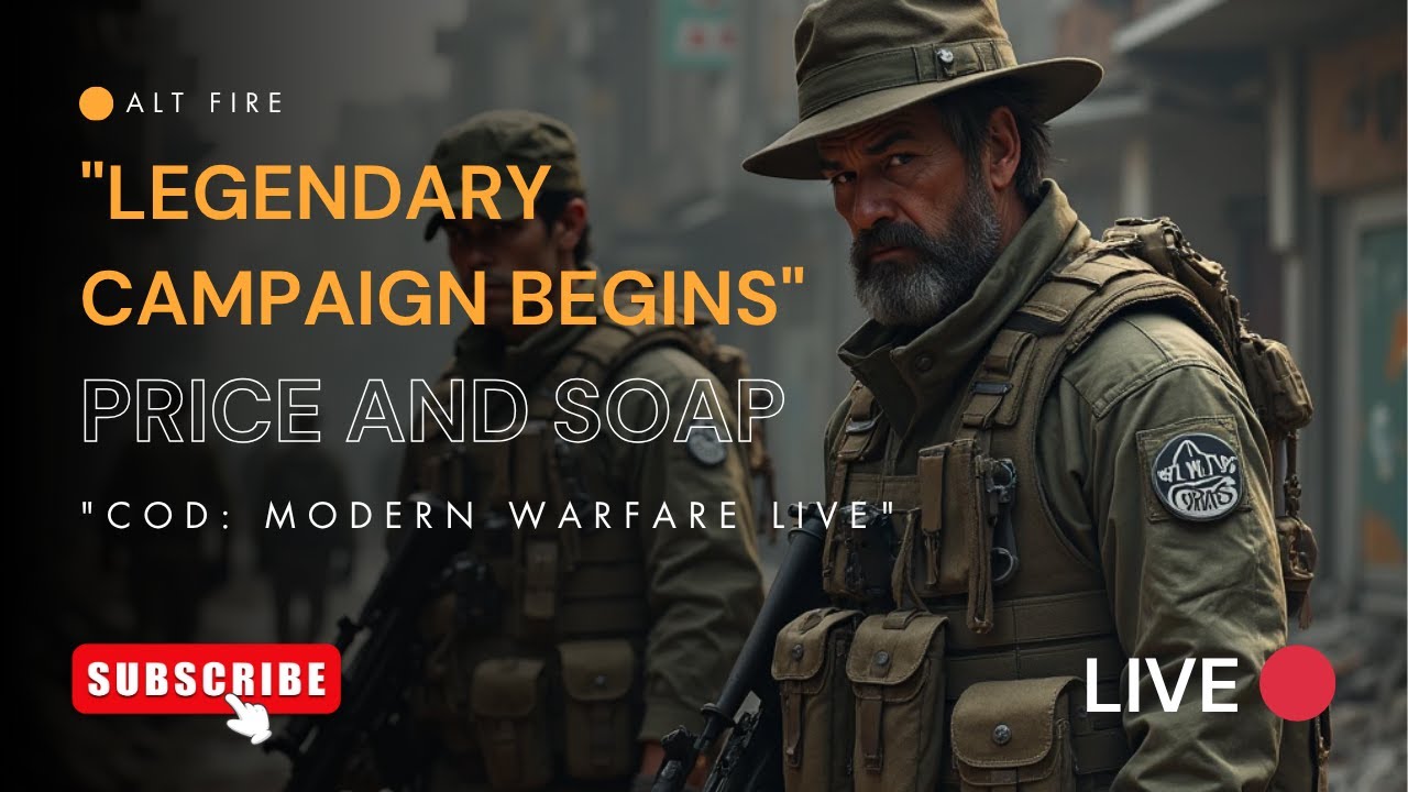 🔴 "Modern Warfare 1 Remastered Campaign | Part 1 | The Legendary ...