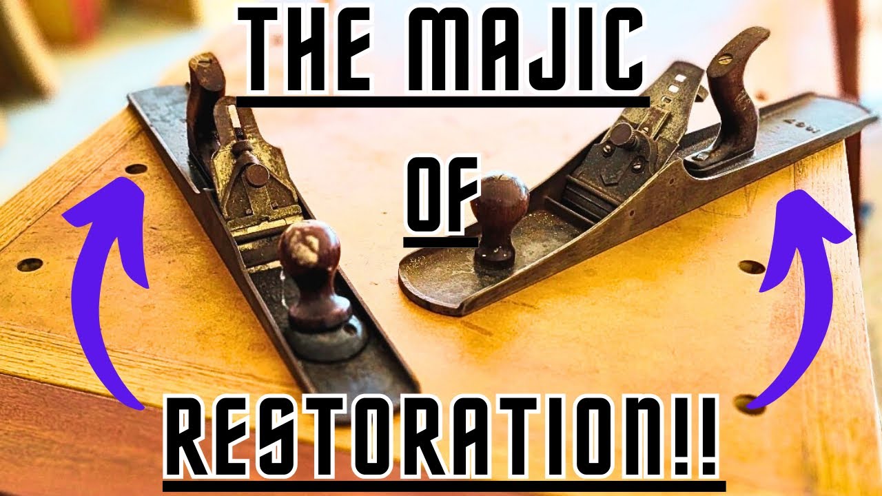 The Magic of Restoration: Turning RUSTY Hand Planes into Works of Art ...