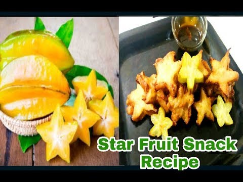 Tasty kids Snack Recipe | Star Fruits Snack | நட்சத்திர பழம் | How To ...
