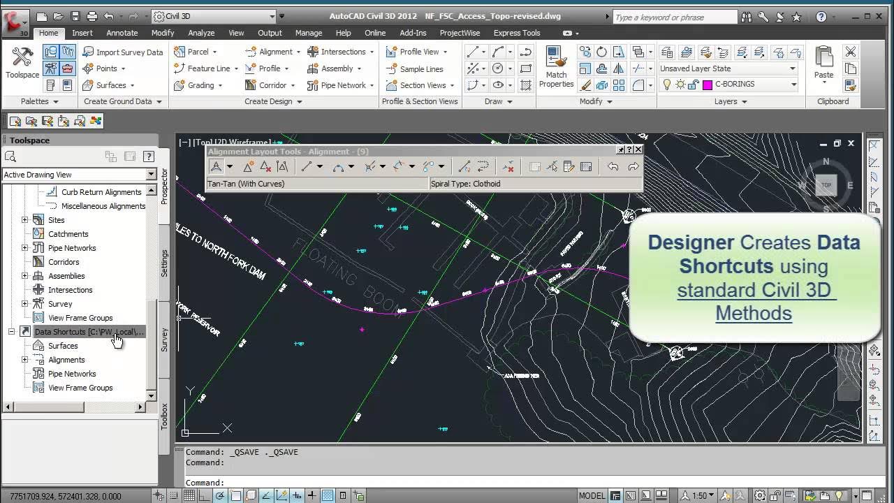 Using Civil 3D within ProjectWise (Extended Version) - YouTube