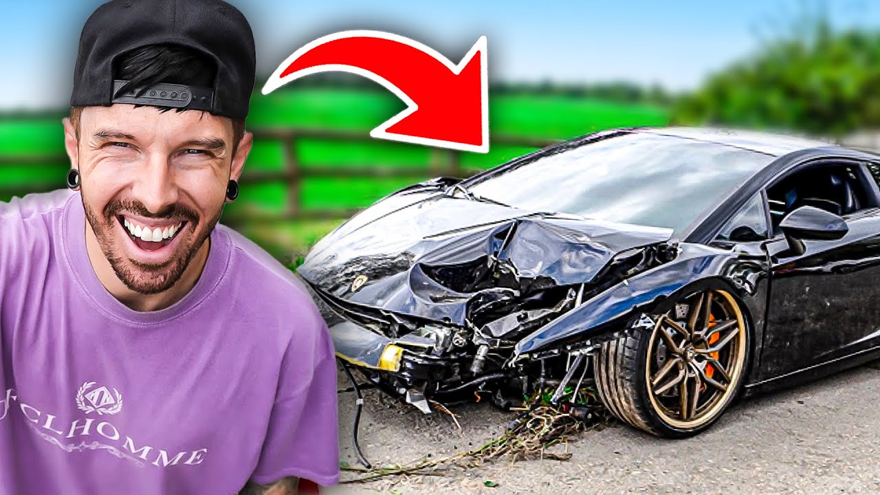 Did Matt Armstrong Crash His Lamborghini For Views?! - YouTube
