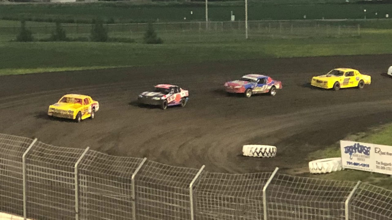 IMCA Street Stock Feature 6/28/2019 Red River Valley Speedway - YouTube