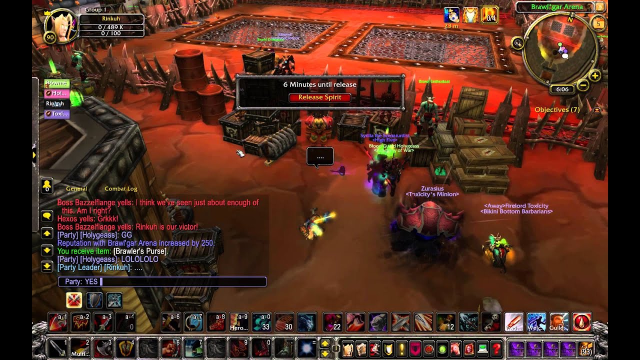 WoW - The Brawler's Guild - Rank 8 - YouTube