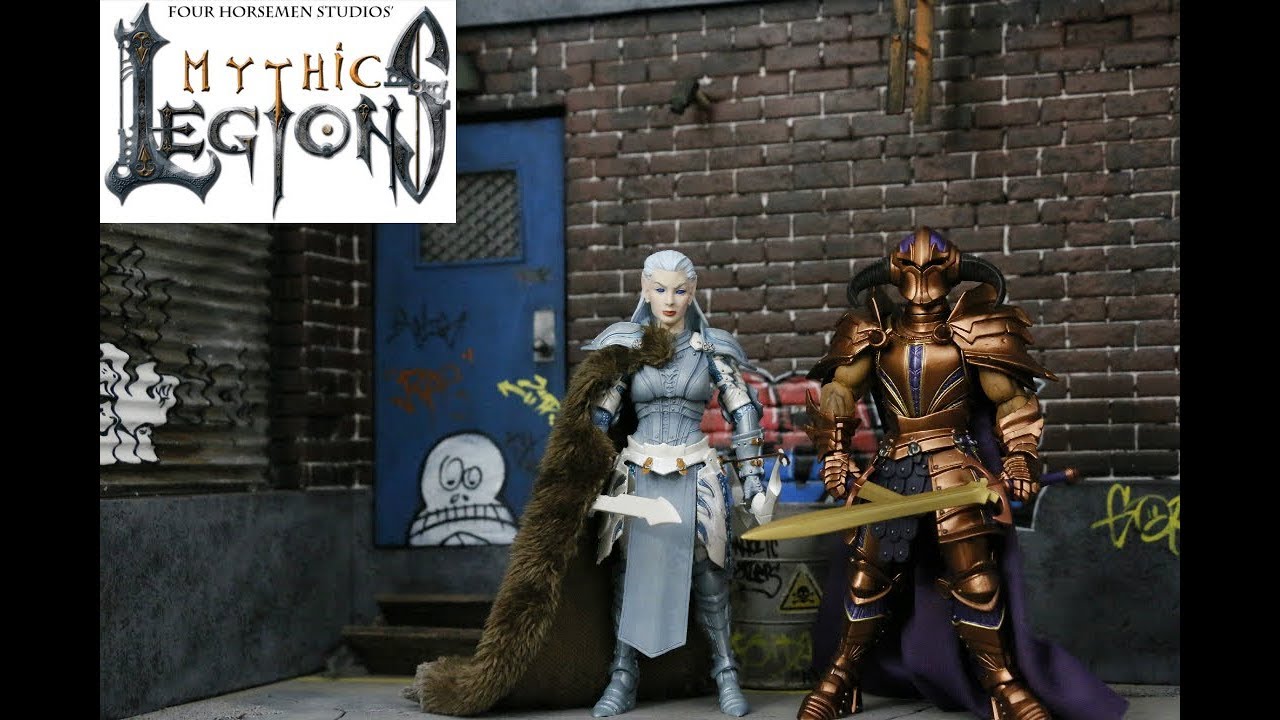 Mythic Legions Soul Spiller REVIEW! Lord Veteris and Thallyn Frostbow ...