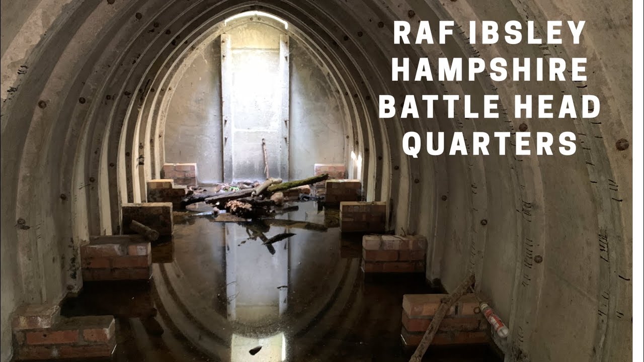 RAF Ibsley Abandoned Bunkers - YouTube