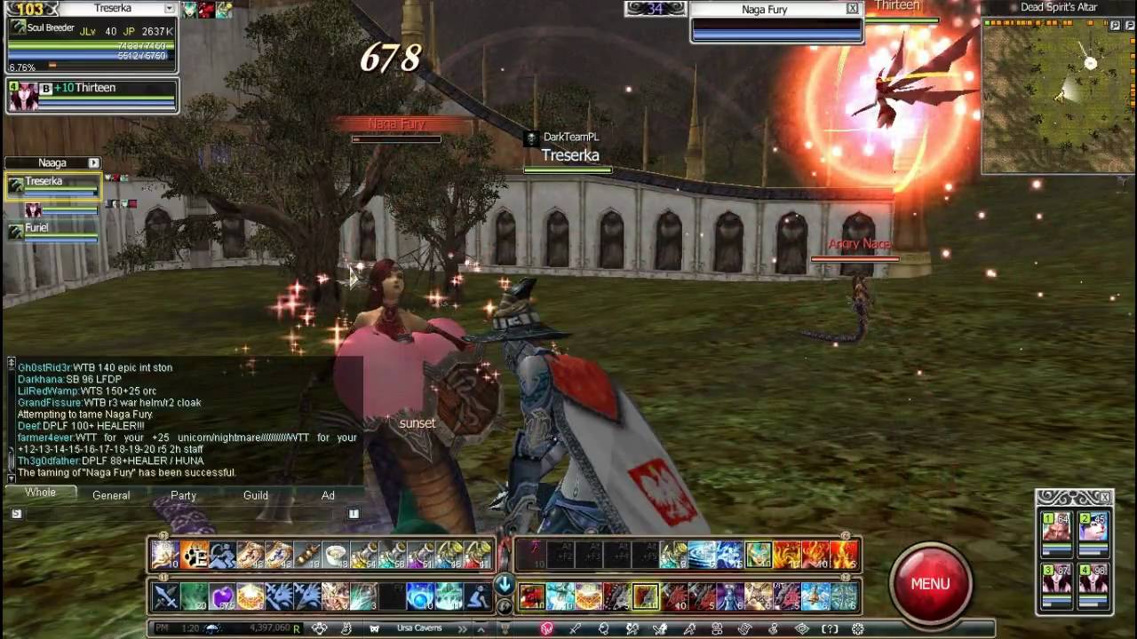 Rappelz: Taming Naga - YouTube