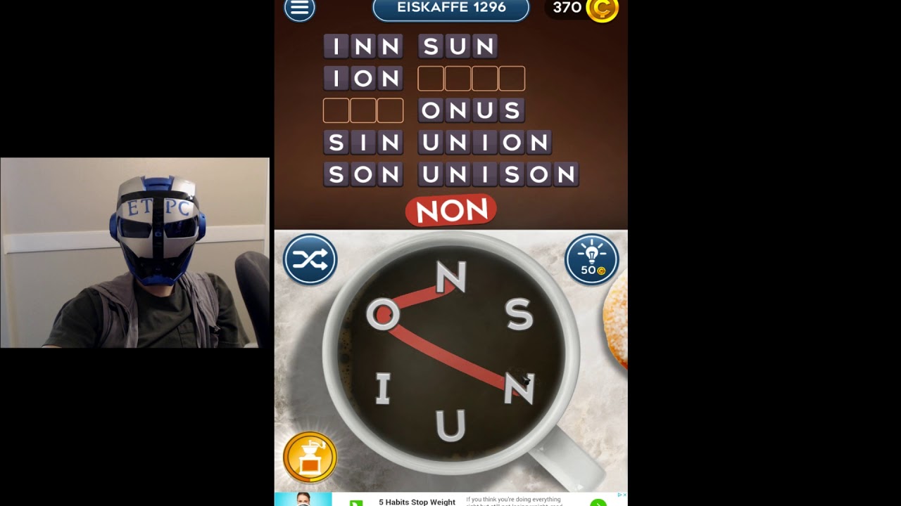WORD MOCHA EISKAFFE LEVEL 1296 ANSWERS - YouTube
