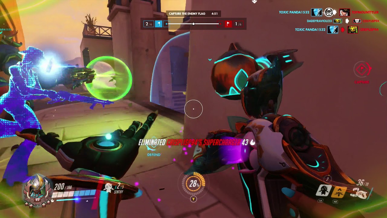 This is how you play CTF blitz Overwatch 3 game streak - YouTube