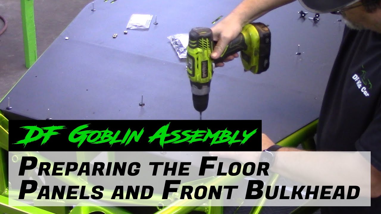DF Goblin Assembly - Preparing the Floor Panels and Bulkhead - YouTube