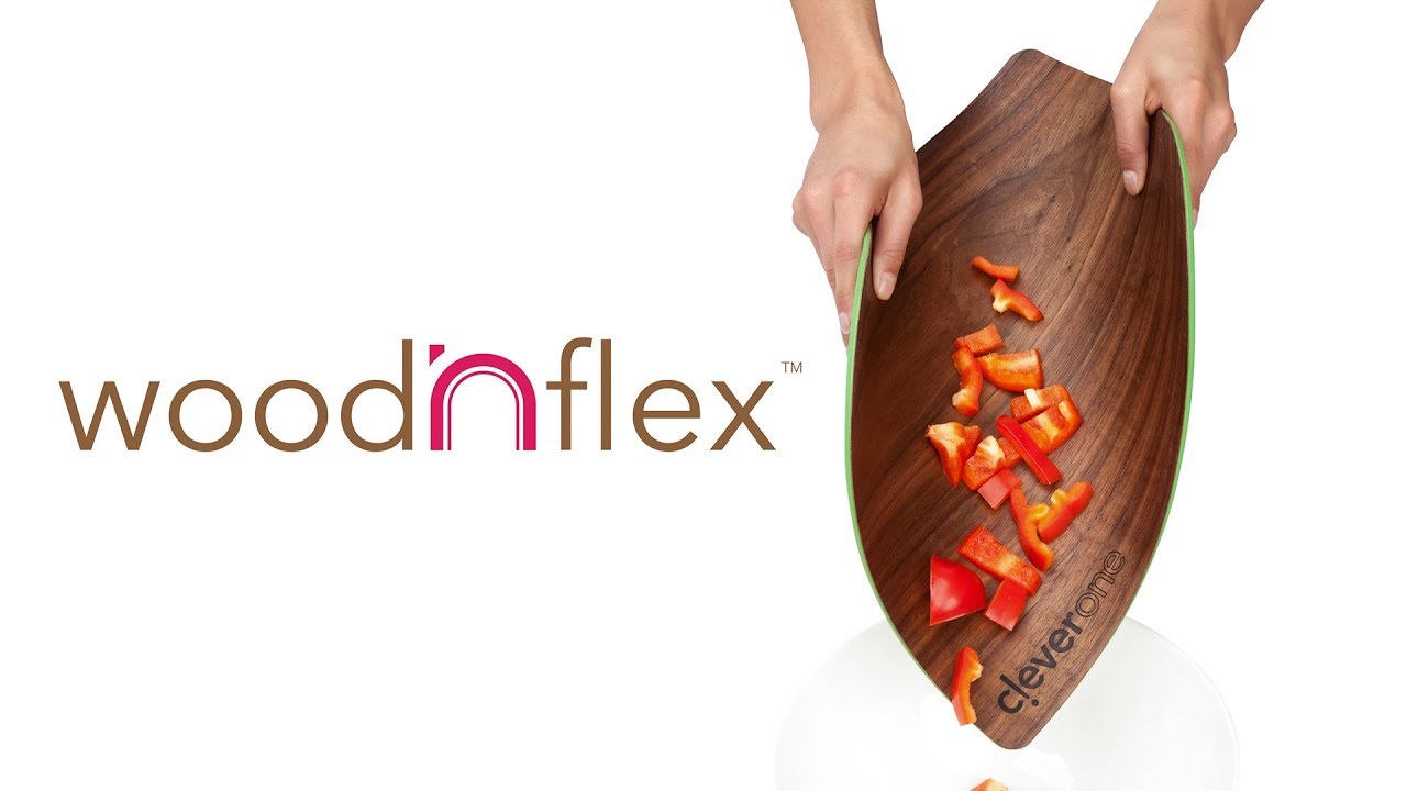 woodNflex The world's first flexible hardwood cutting board! - YouTube