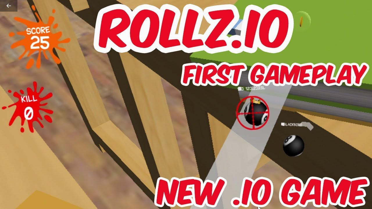 ROLLZ.IO & First Video & Multiplayer Platformer .IO Game - YouTube