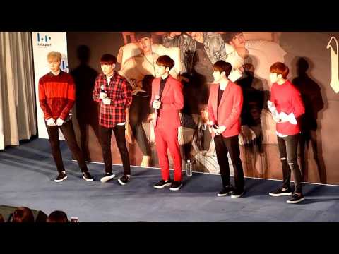 161115 백퍼센트 라라포트 도쿄베이 이벤트 1부 FullVer 100% LaLaport TOKYO-BAY FullVer