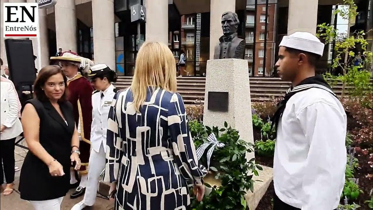 Instalación busto José Gervasio Artigas - YouTube