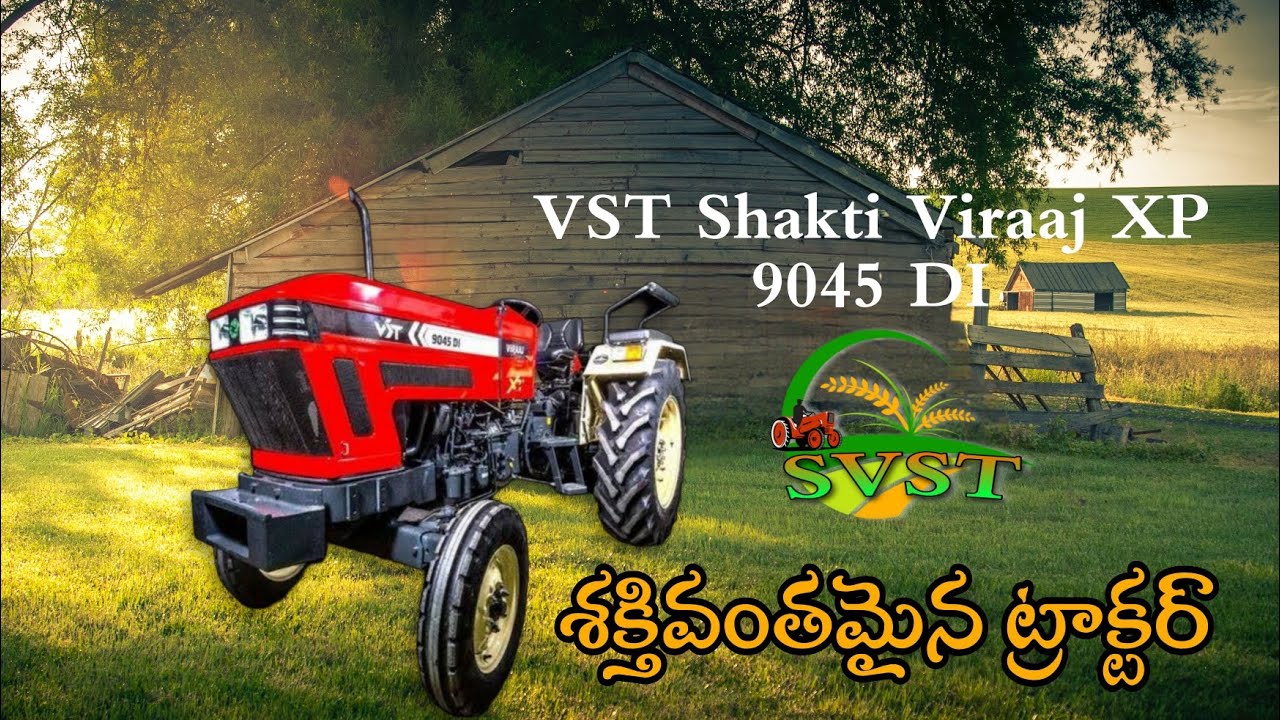 VST Shakti Viraaj XP 9045 Di Tractor @SVST022 - YouTube