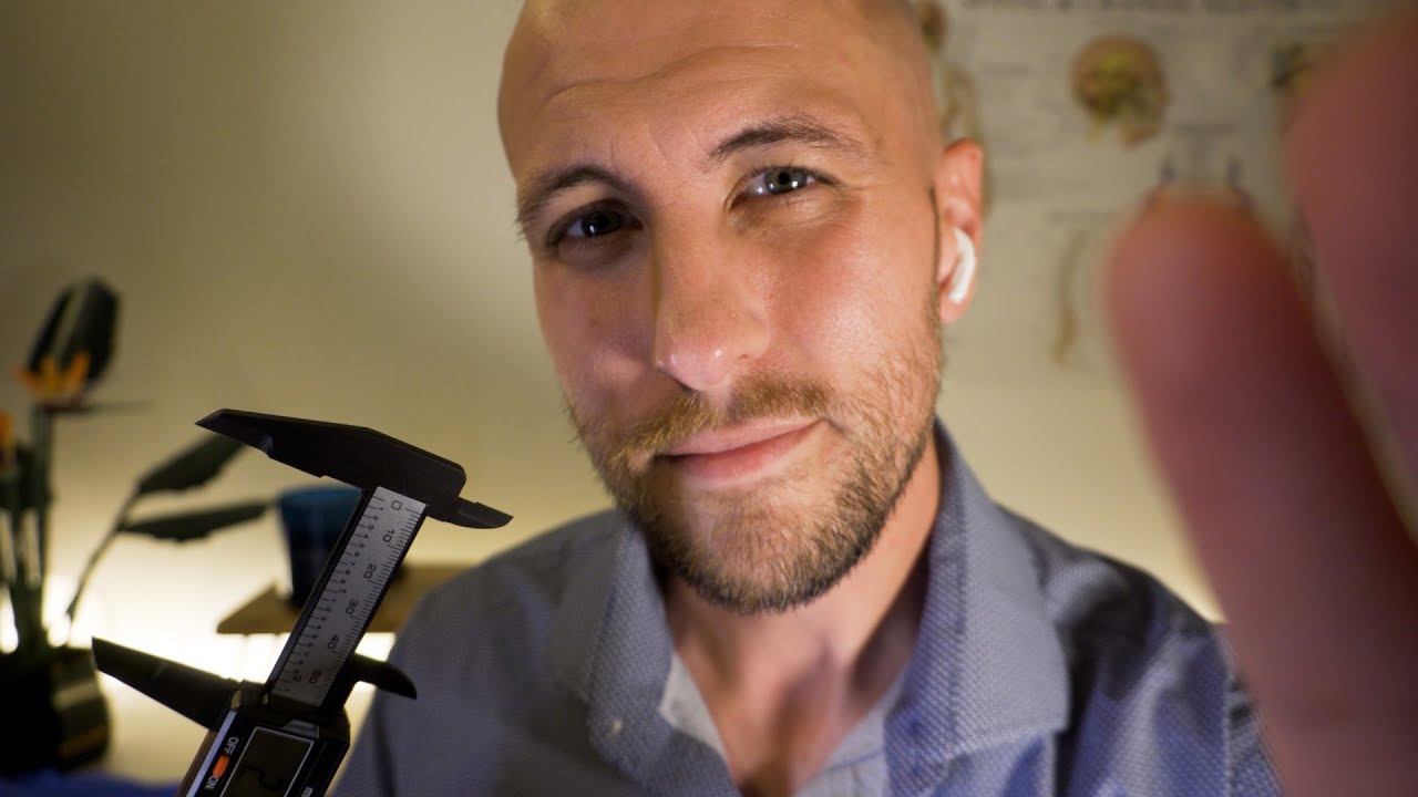 [ASMR] Medical Face Adjustment Exam | Soft Spoken | Male Doctor - YouTube