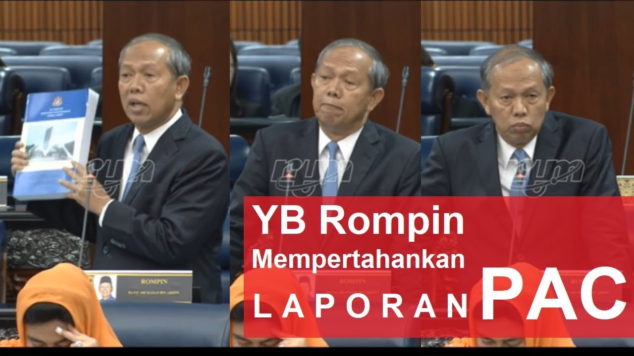 Kes 1MDB: Bekas Pengerusi PAC YB Rompin Mempertahankan Kesempurnaan ...
