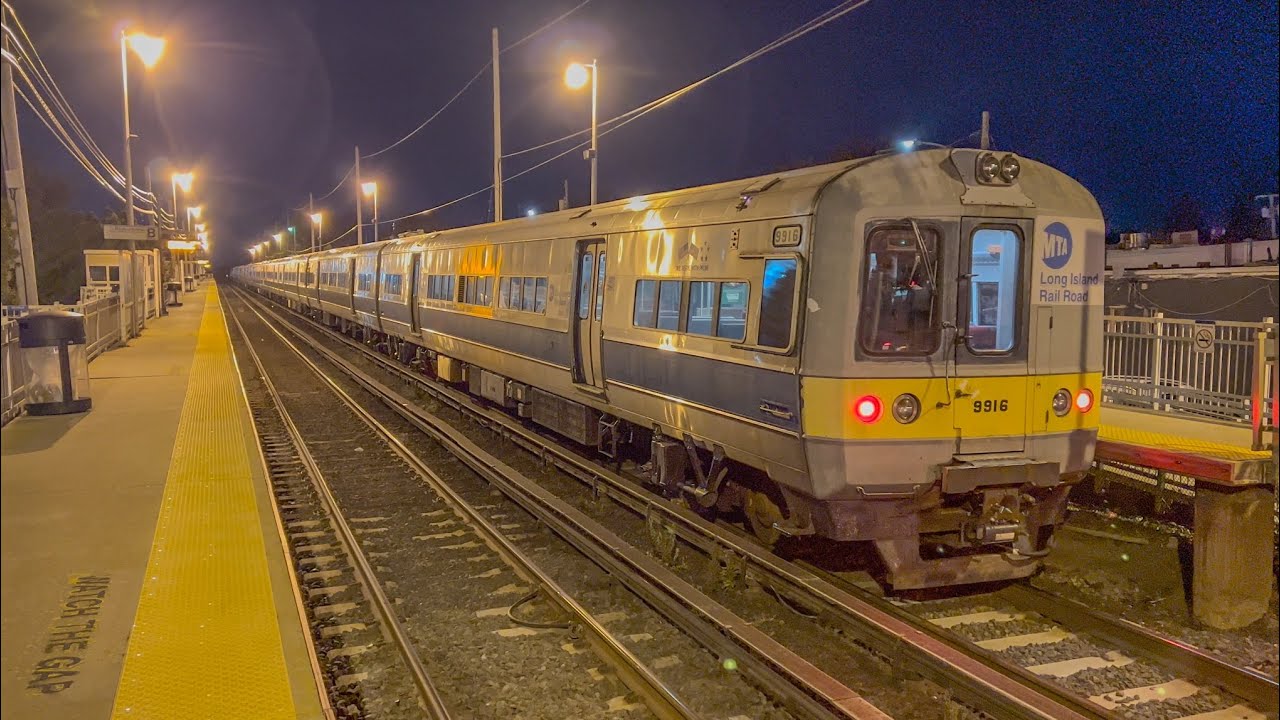 LIRR M3 Railcars running on test trains up and down the mainline - YouTube