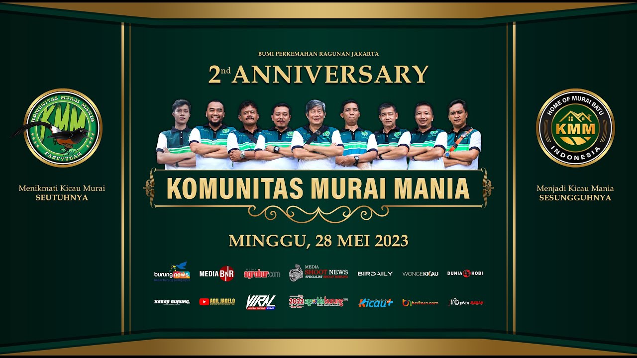 HAPPY 2nd ANNIVERSARY KOMUNITAS MURAI MANIA - YouTube