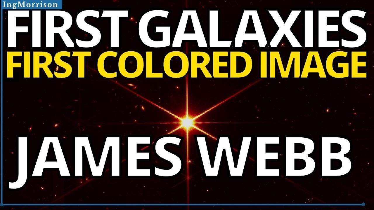 FIRST COLORED IMAGE JAMES WEBB SPACE TELESCOPE james webb photo Galaxys ...