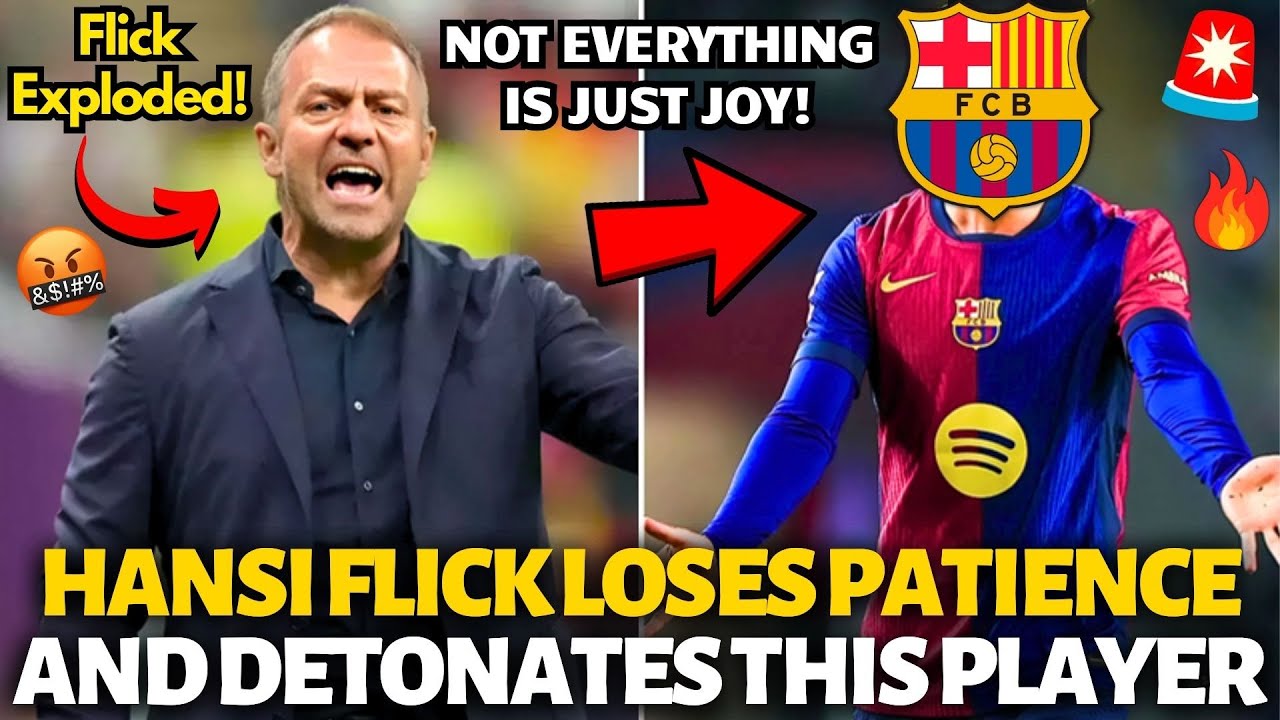 🚨BOMB! NOT EVERYTHING IS JUST JOY! FLICK LOSES PATIENCE AND DETONATES ...