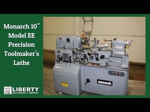 Monarch 10" Model EE Precision Toolmaker's Lathe - Liberty #37181 - YouTube