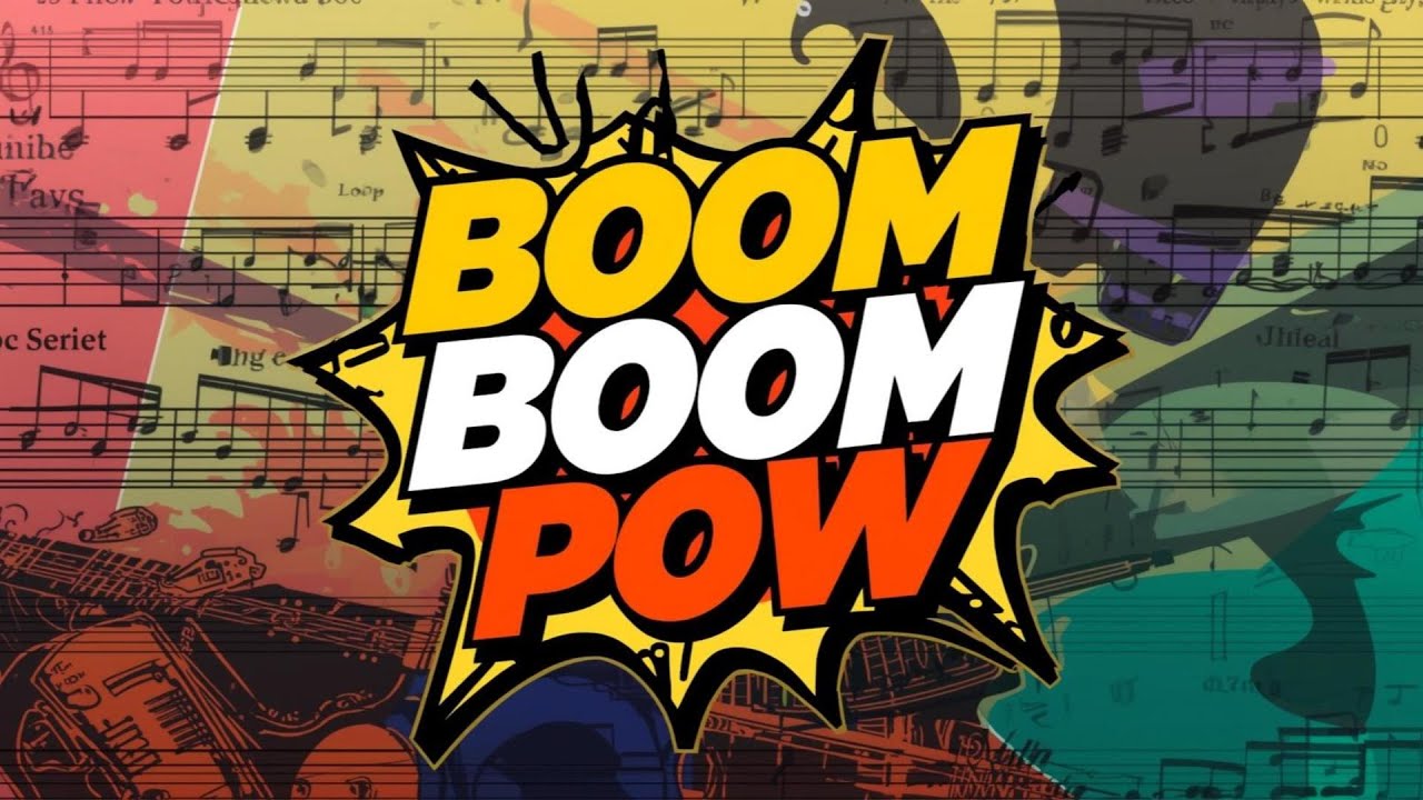 Boom Boom Pow - Guitar sheet music with backing track - YouTube