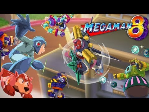Mega Man 8 (Playstation) Part 1, Intro Stage, Tengu Man - YouTube