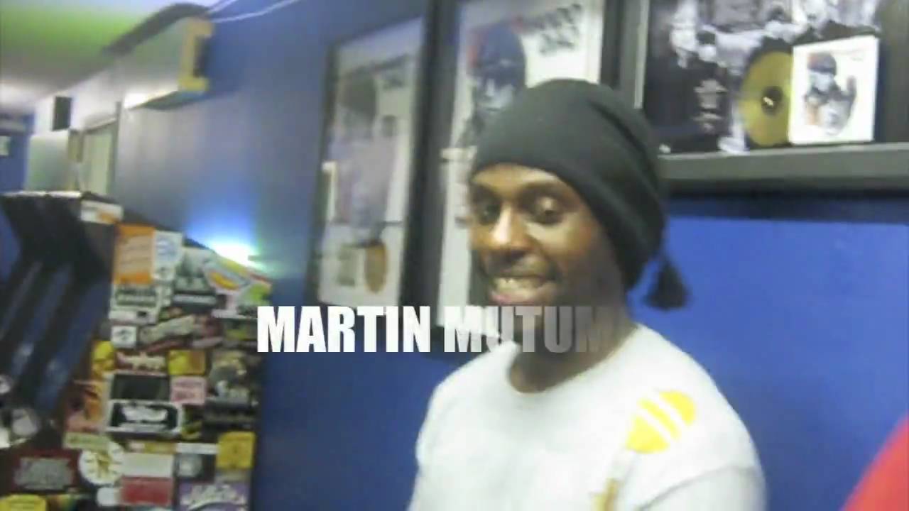 Martin Mutumba i Redline studios. - YouTube