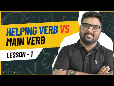 Helping Verbs VS Main Verbs | Verbs | parts of speech | English | - YouTube
