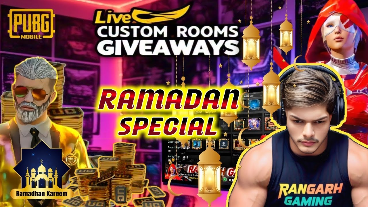 LIVE STREAM OF RANGARH ️RAMDAN SPECIAL 💓CASH PRIZE🤑 CUSTOM ROOMS 💝 ...