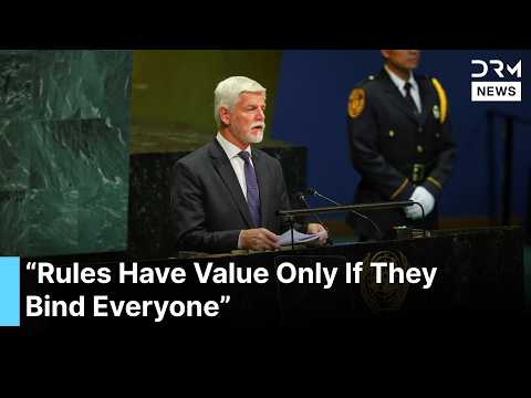 FULL SPEECH: Czech President Urges China to Help End Russia’s War Against Ukraine at UN | AC1G