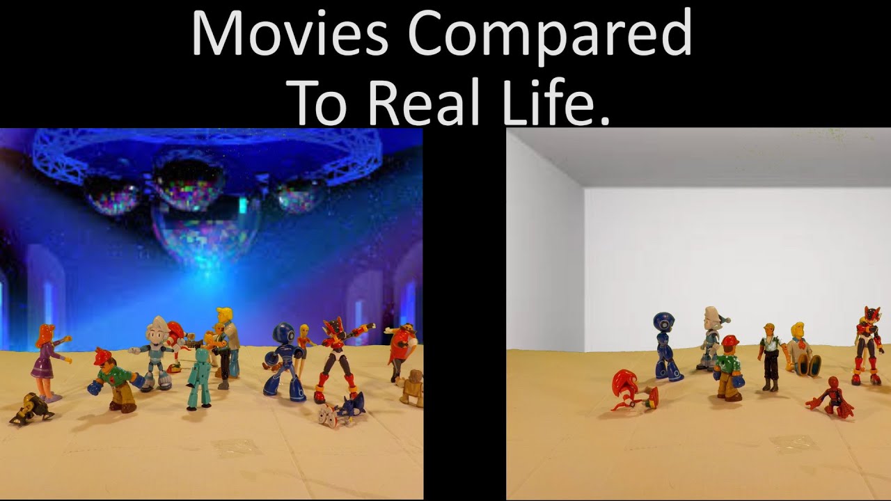 How Movie Scenarios Would Happen In Real Life Stop Motion - YouTube
