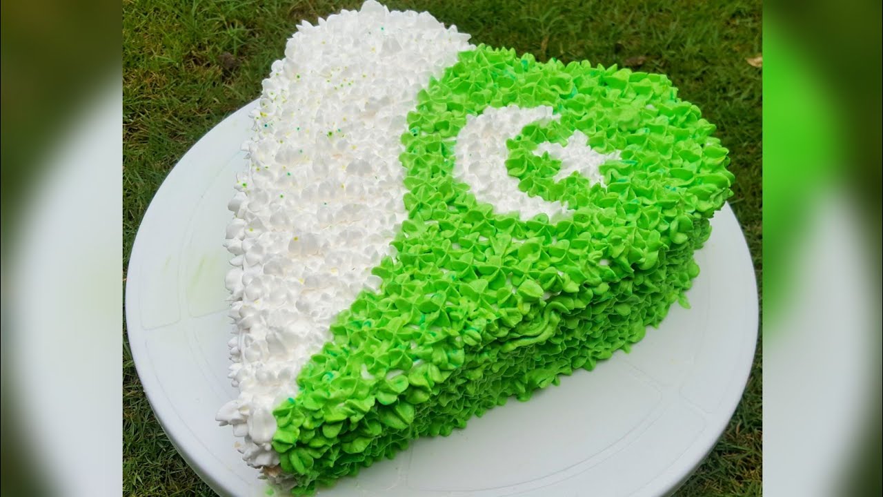 Special Pakistan Cake -Pakistani Flag Cake - - YouTube