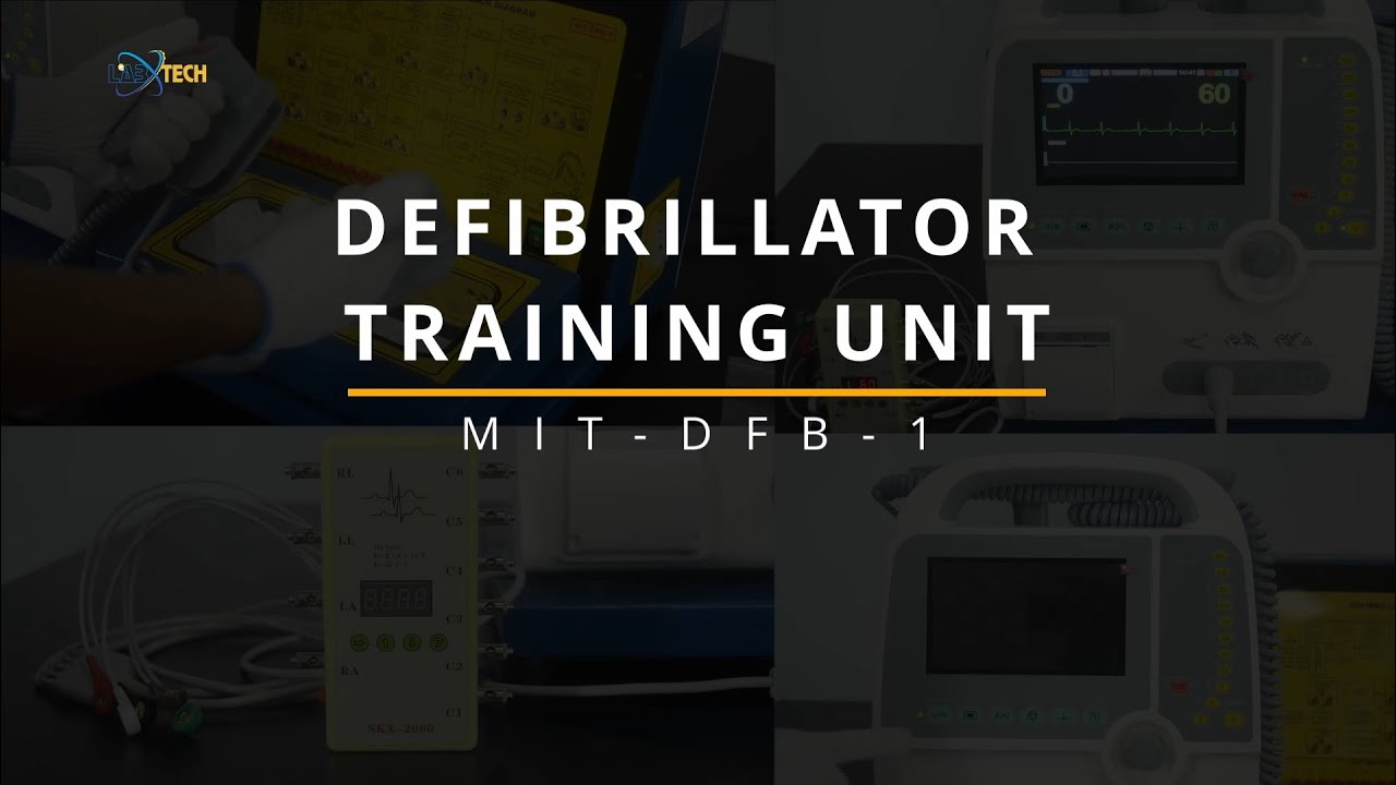 Labtech International - Defibrillator Training Unit - MIT-DFB-1 - YouTube
