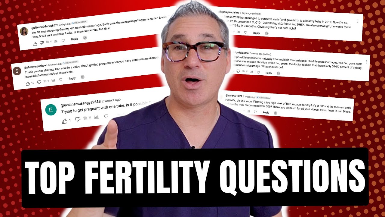 Fertility Expert Answers MOST POPULAR FERTILITY QUESTIONS - YouTube