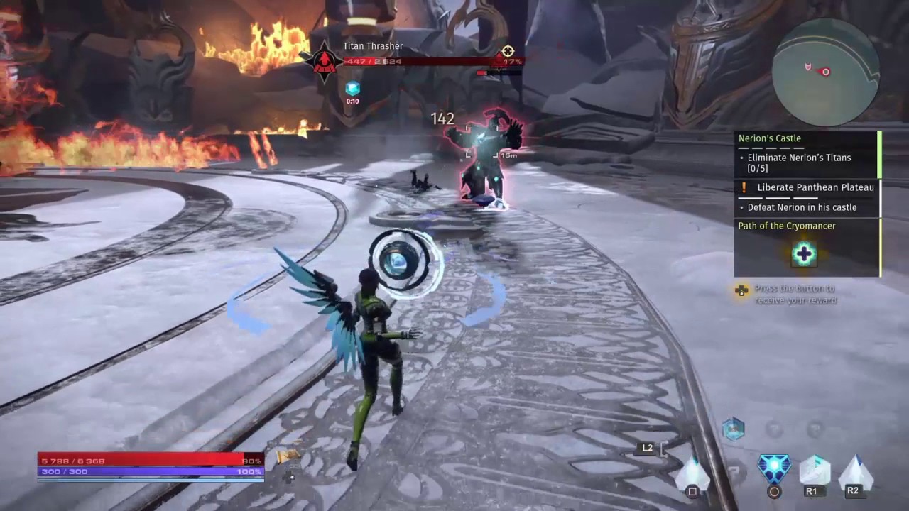Skyforge PS4 Early Access - Nerion's Castle - Defeating Nerion - YouTube