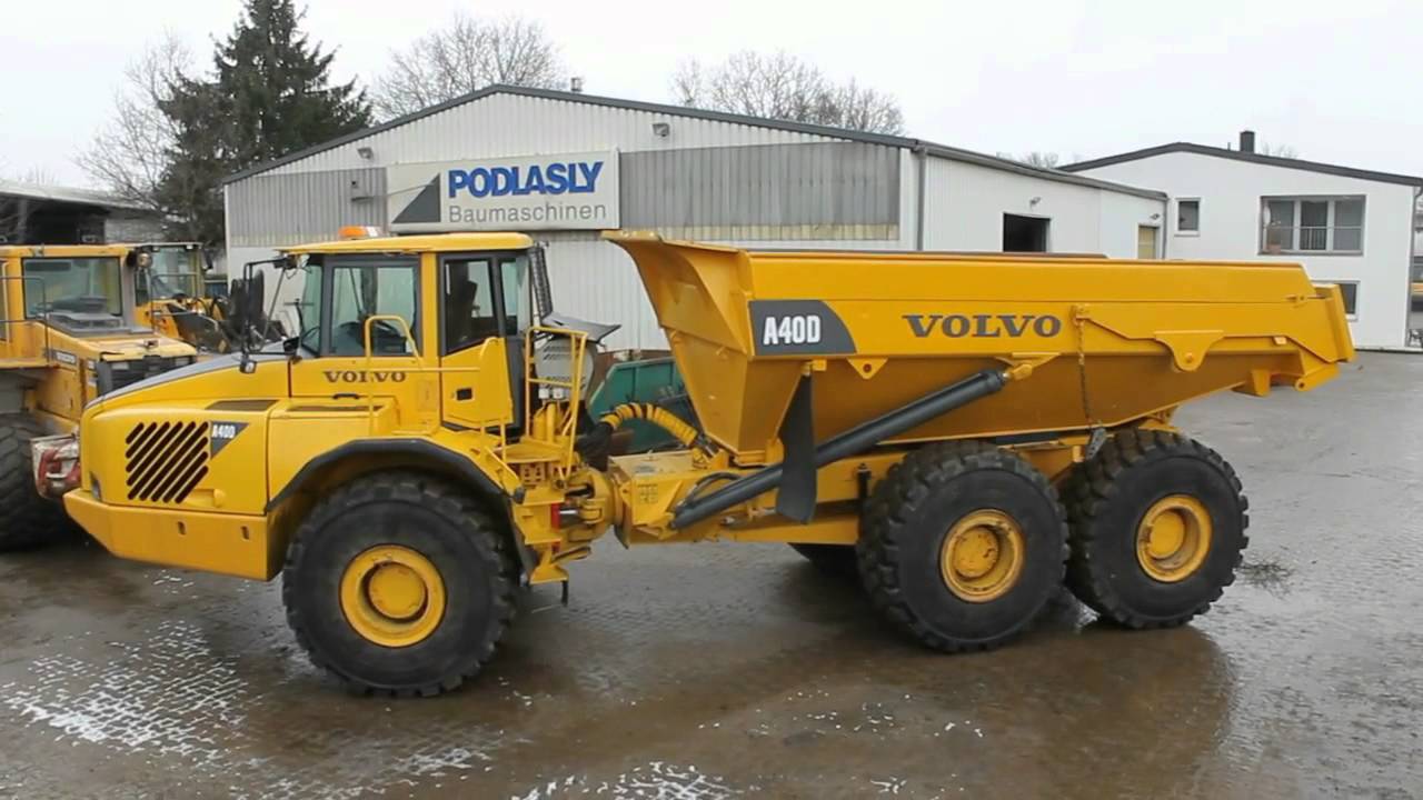 Volvo A 40 D, 2001, 14.000 h #10290 - YouTube