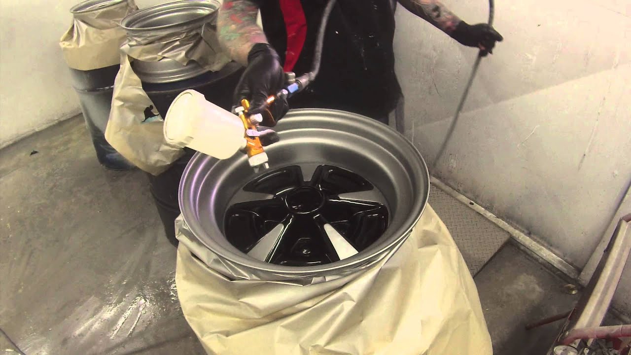 GTS Wheels Clear Coat - YouTube