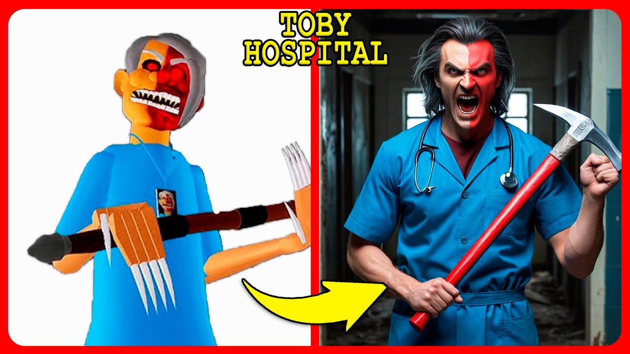 Roblox TOBY HOSPITAL & Other Obby Monsters IN REAL LIFE🔊Guess the ...
