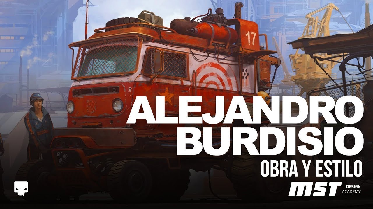 Alejandro Burdisio - Como hacer ilustraciones así - Concept Art - YouTube