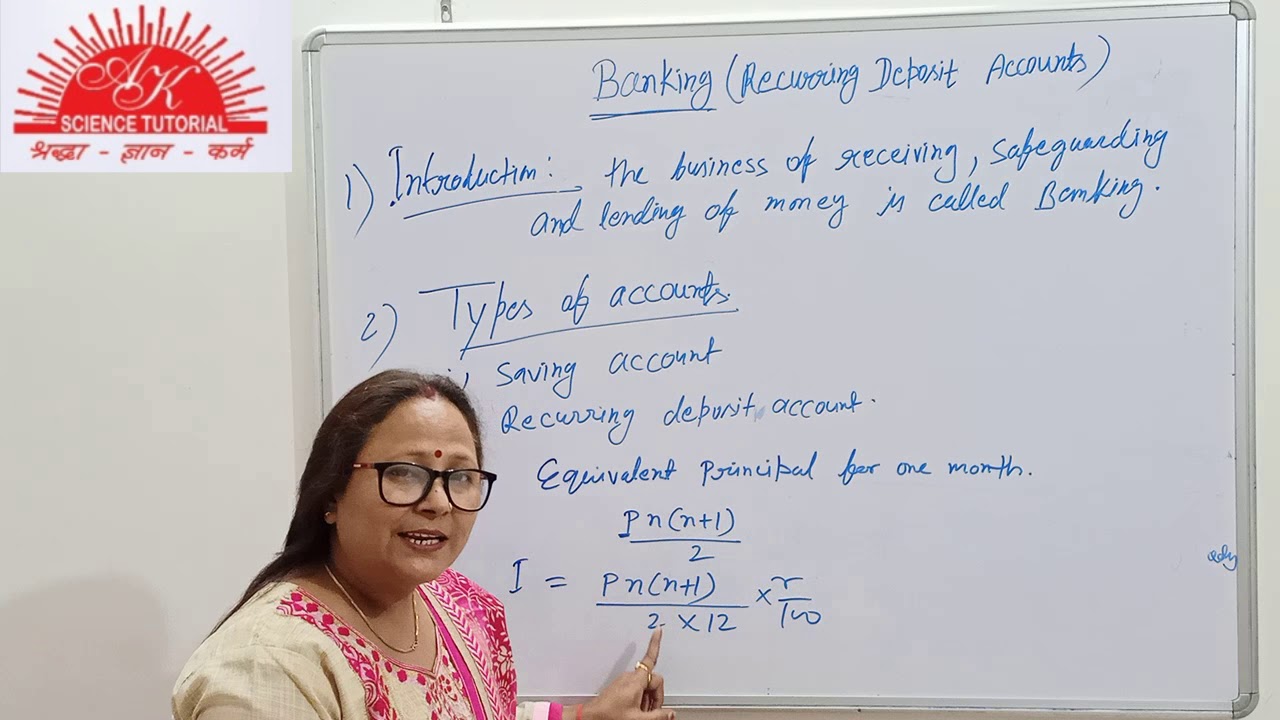 Banking | ICSE 10 | MATHS | Introduction & Examples - YouTube