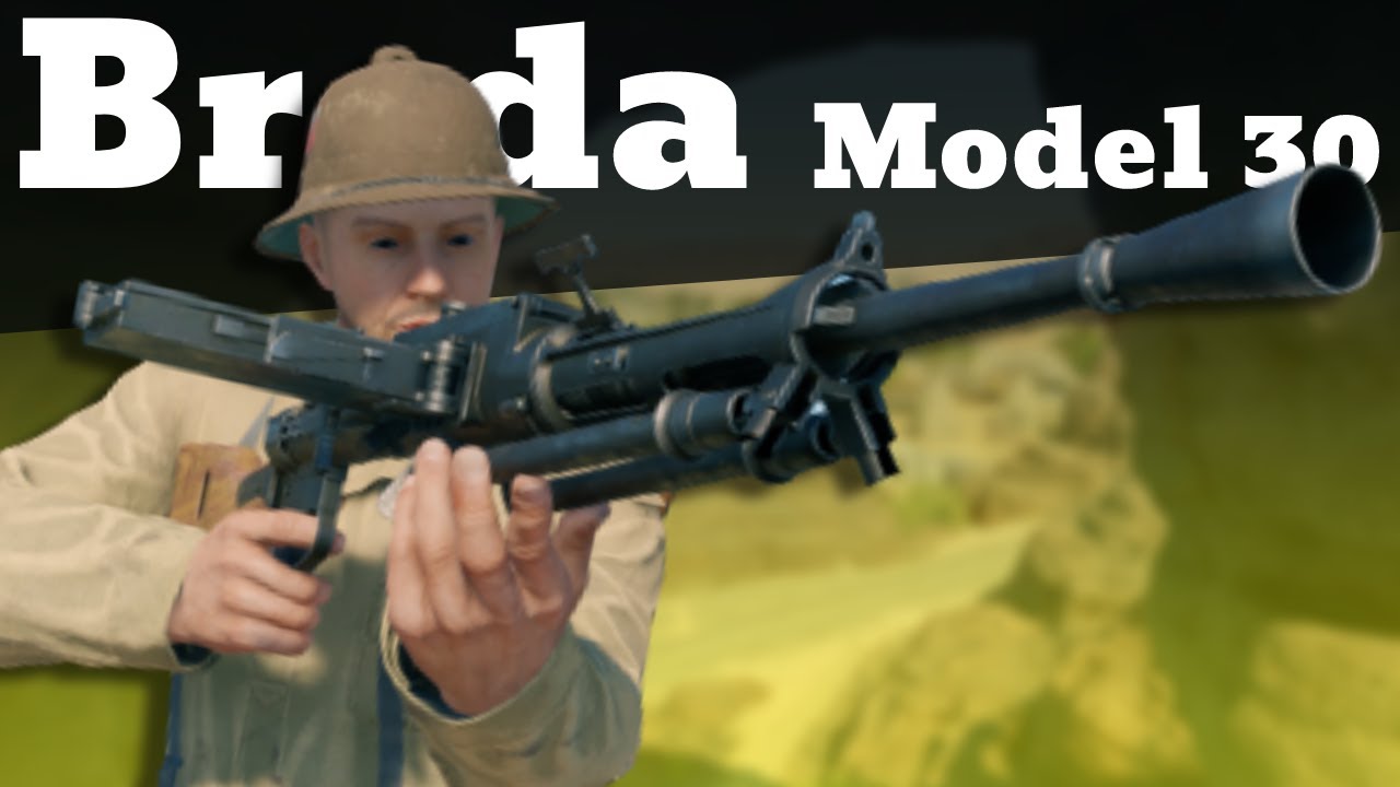 The Breda Mod 30 - Enlisted Weapons and Vehicles - YouTube