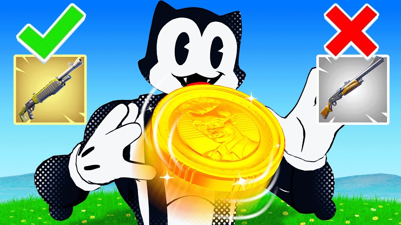 The COIN FLIP CHALLENGE! (Fortnite) - YouTube